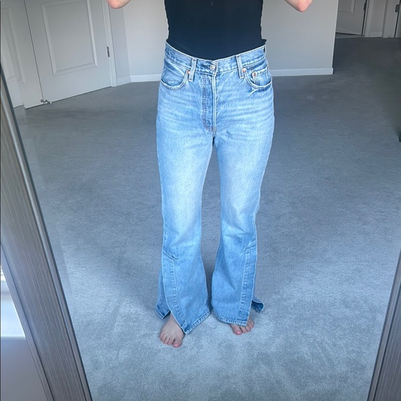 Levi's | Jeans | Levis Ribcage Split Flare | Poshmark